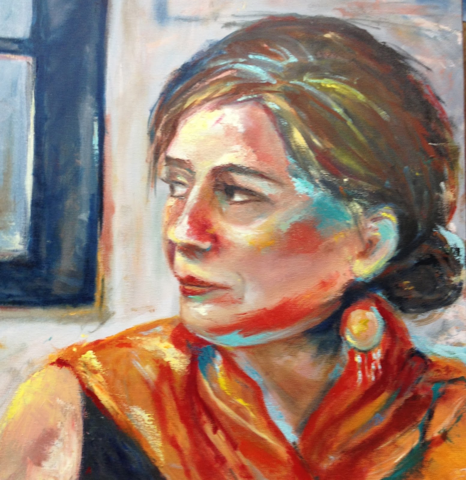 Monika Tinoco at West Seattle Cellars – West Seattle Art Walk