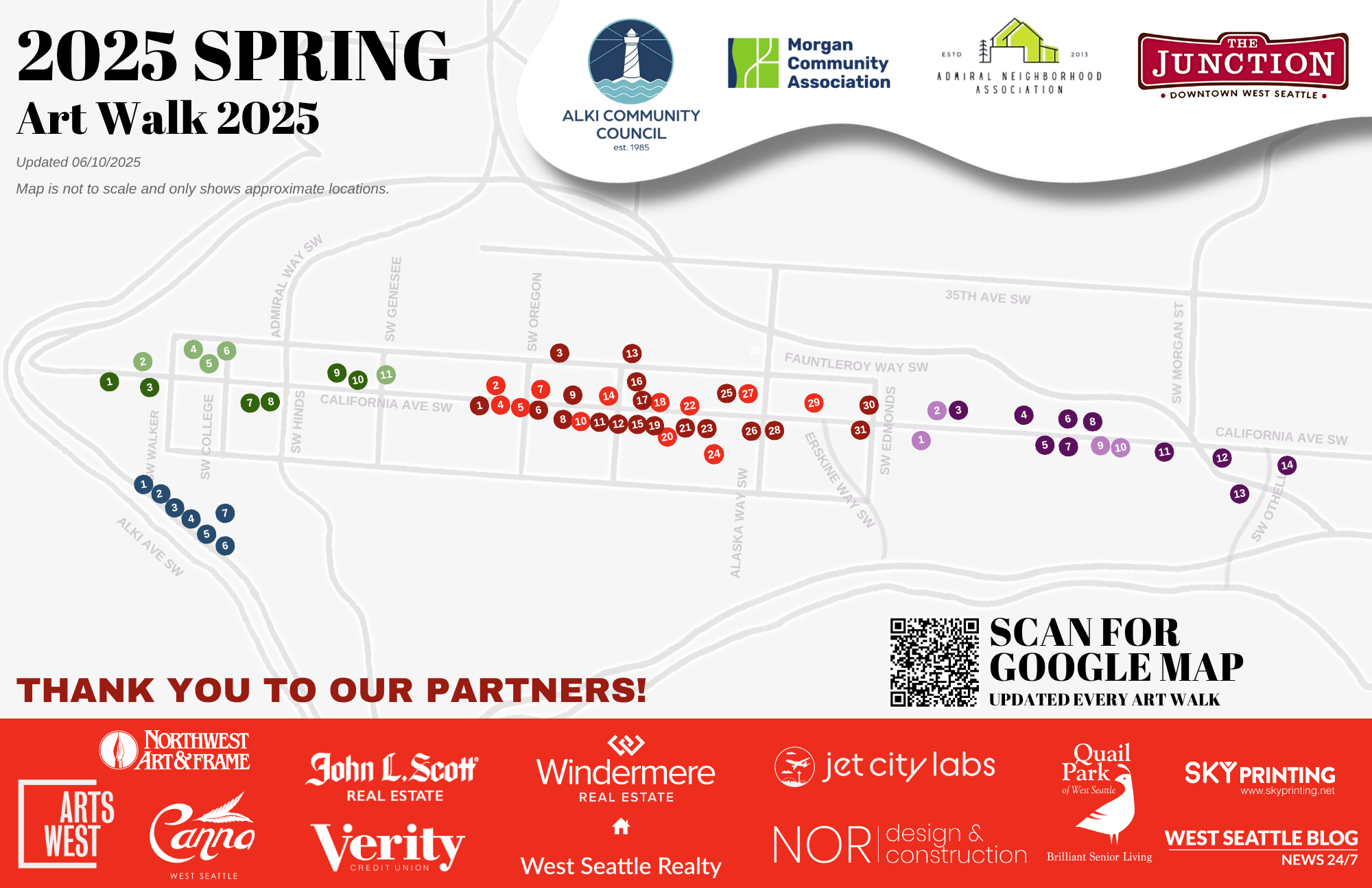 WS Art Walk Map – West Seattle Art Walk